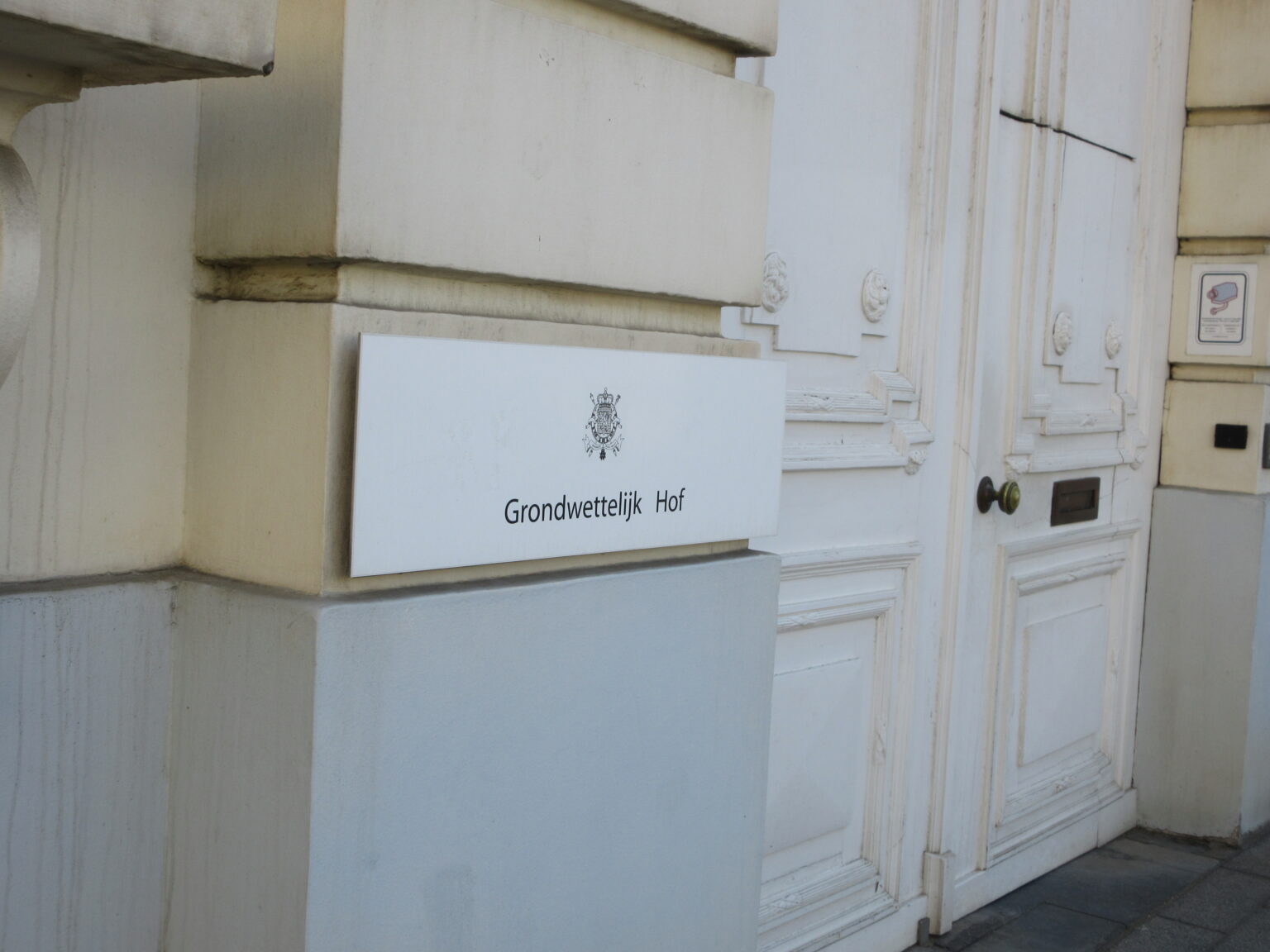 Grondwettelijk Hof vernietigt bepaling uit de Codextrein over ...